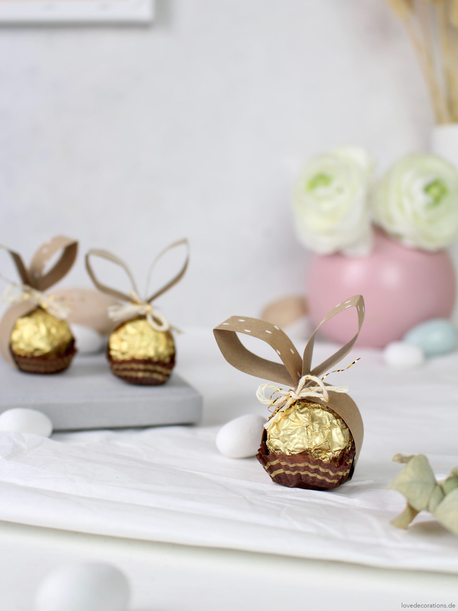 DIY Ferrero Rocher Hasen | Die perfekten Oster-Mitbringsel - Love ...